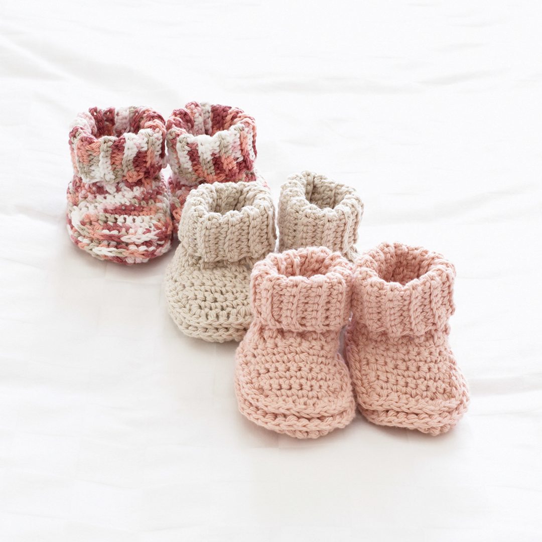 25 Crochet Baby Bootie Patterns • Mermaids & Monkeys