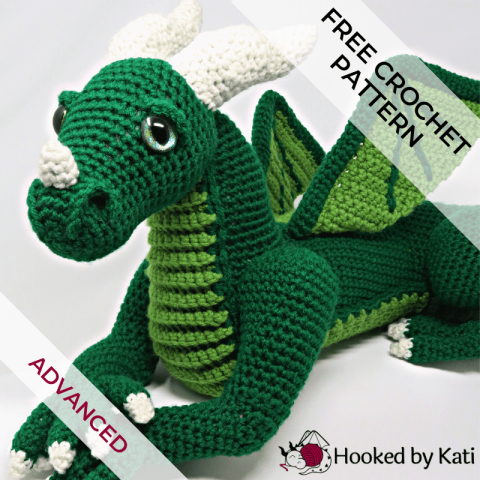 20 Free Crochet Dragon Patterns • Mermaids & Monkeys