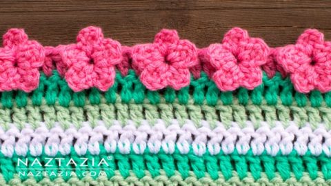 30+ Easy Crochet Border Patterns for Baby Blankets • Mermaids & Monkeys
